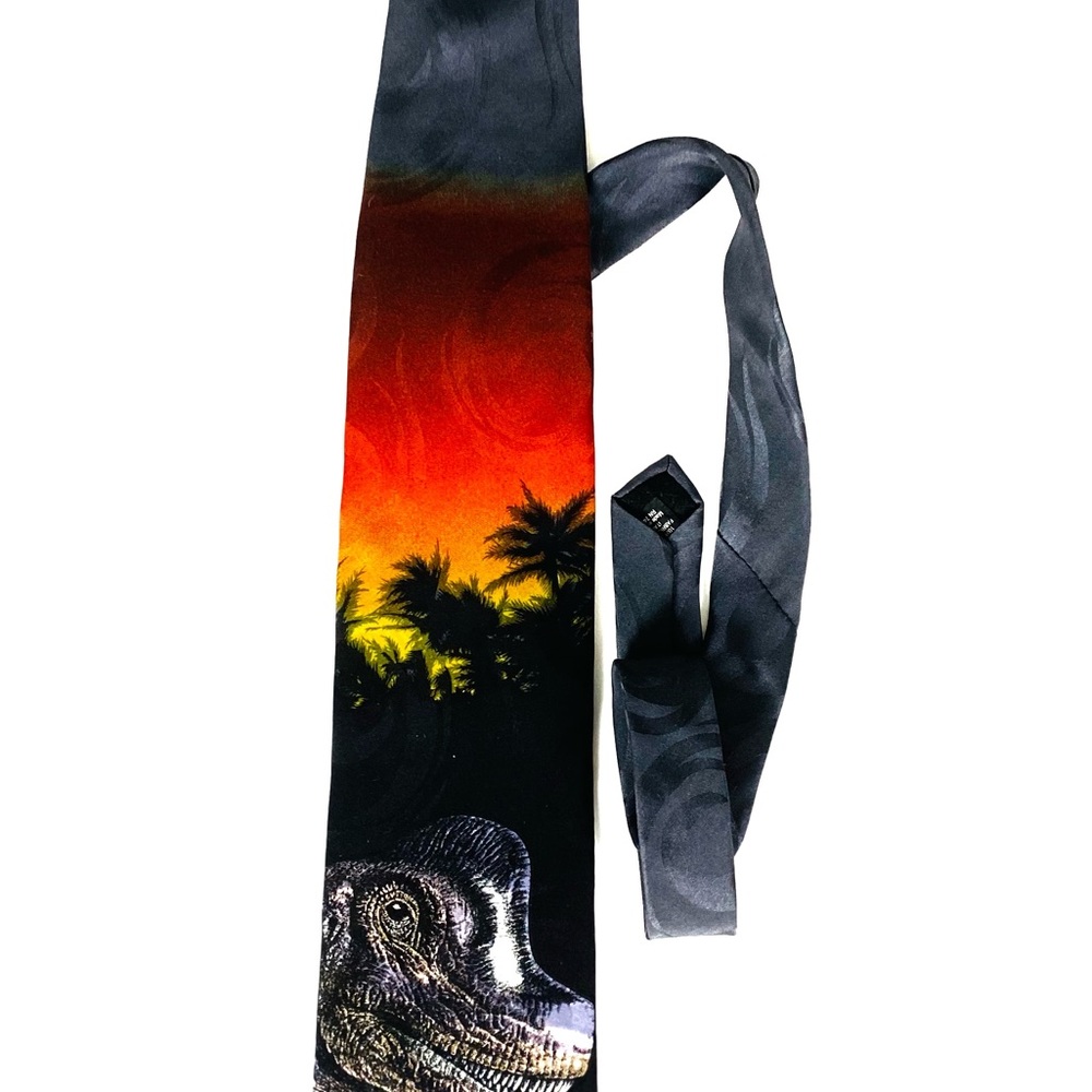Jurassic Park Neck Tie Brachiosaur Brontosaurus Dinos… - Gem